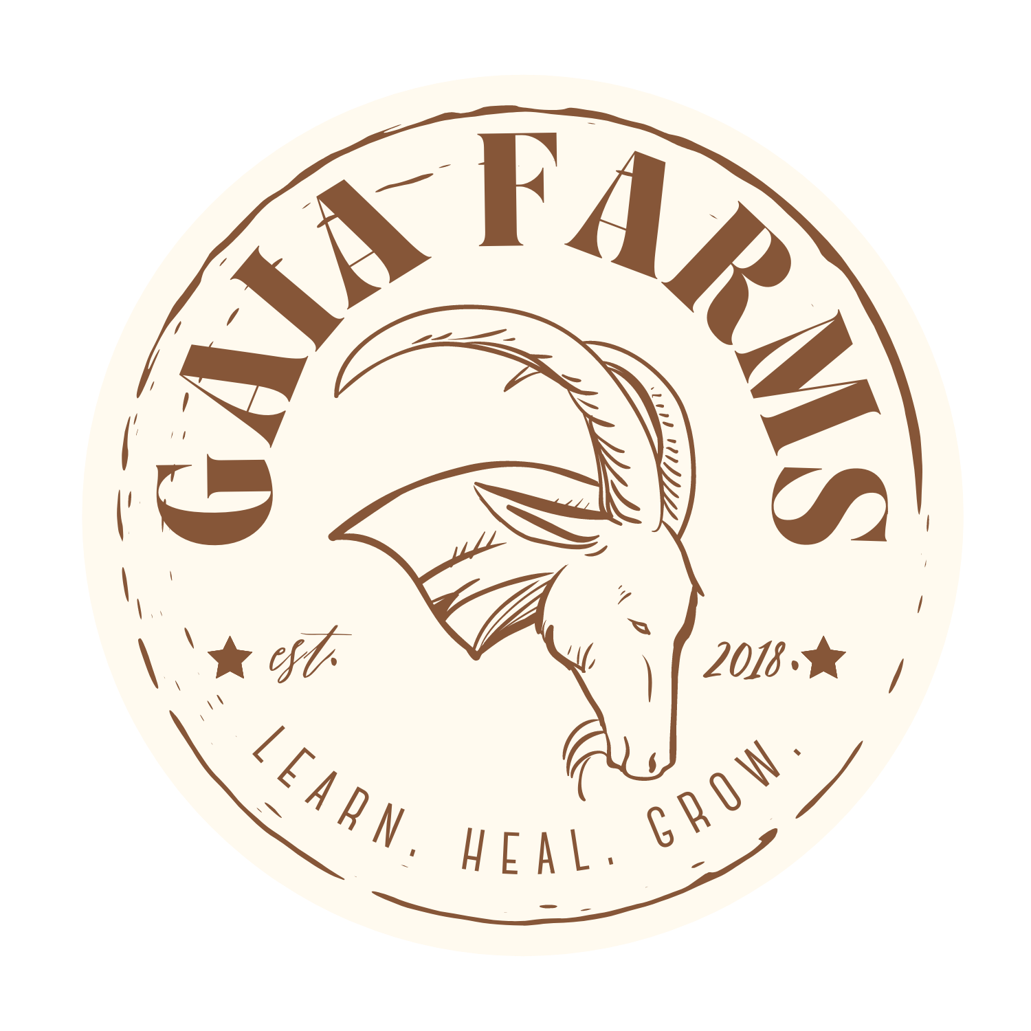 Gaia Farms Circle Logo – Gaia Farm